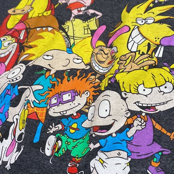 Nickelodeon | Tops | Nickelodeon Rewind Tshirt Very Odd Parents Rugrats ...